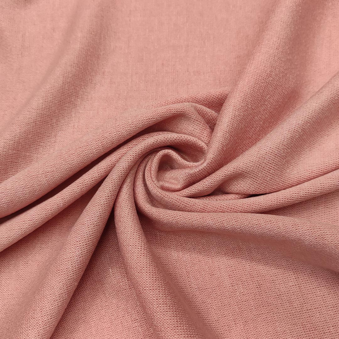 Tessuto Maglia Mano Lana in tinta unita rosa antico - Iaia Tessuti Tessuto Maglia Mano Lana in tinta unita rosa antico - Iaia Tessuti
